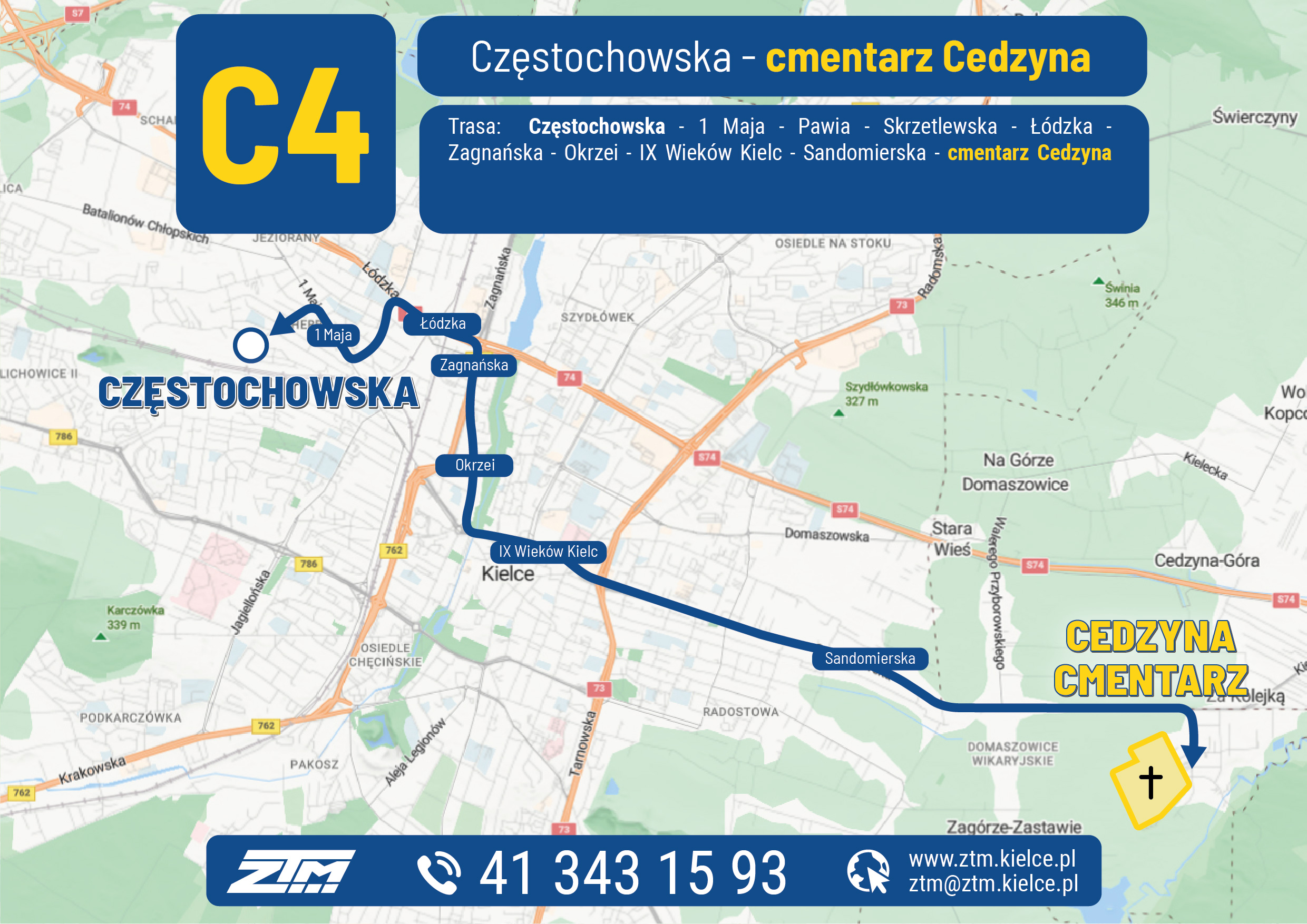 ZTM Kielce - Komunikacja miejska - Wszystkich Świętych 2024 ZTM Kielce - Komunikacja miejska - Wszystkich Świętych 2024